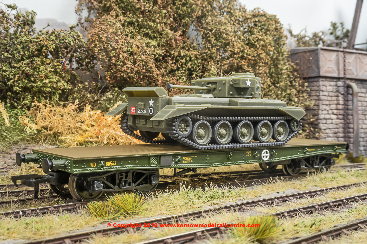 38-726 Bachmann Warflat Bogie Flat Wagon WD Bronze