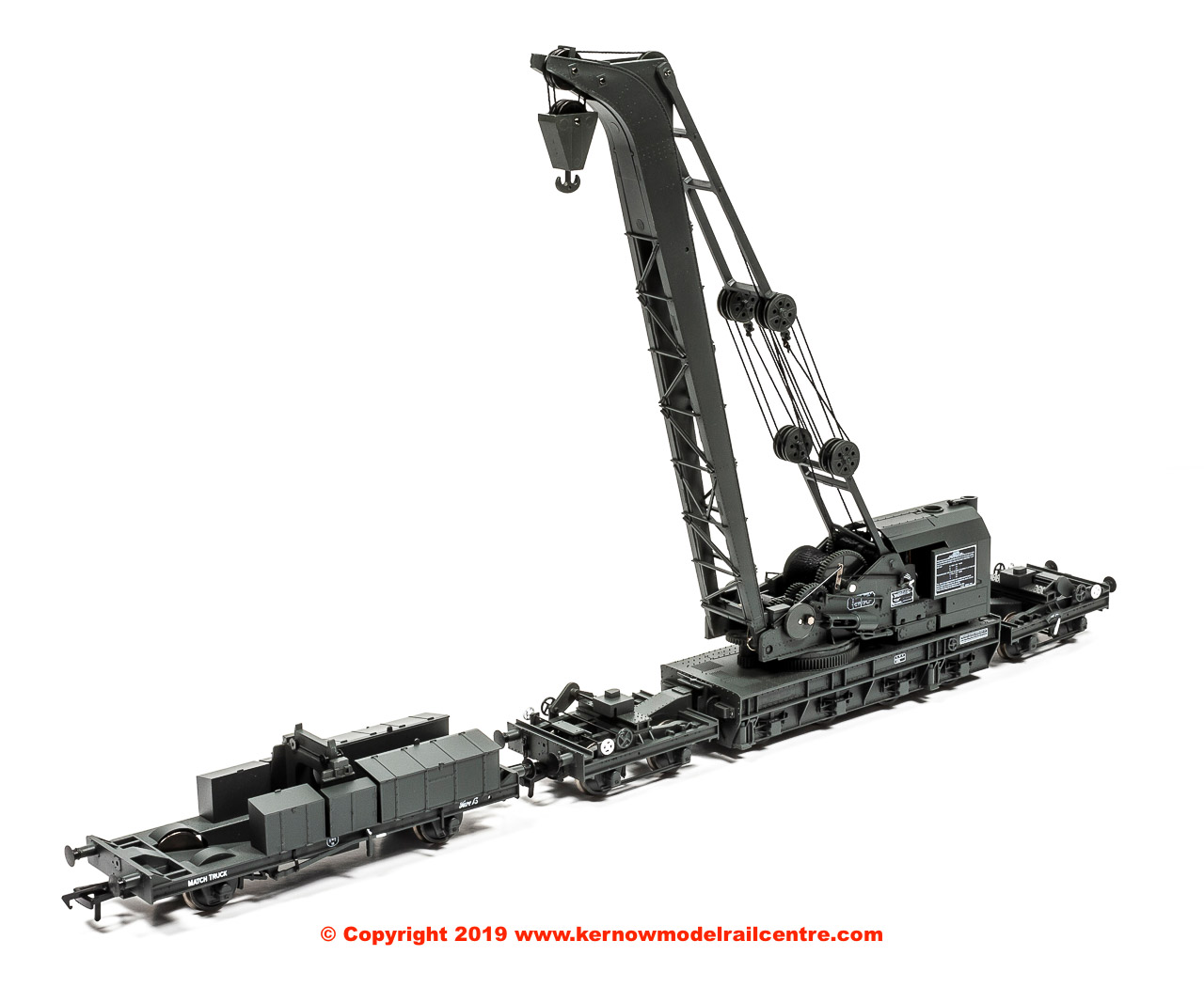 38-801 Bachmann Ransomes & Rapier 45 Ton Breakdown Crane GWR