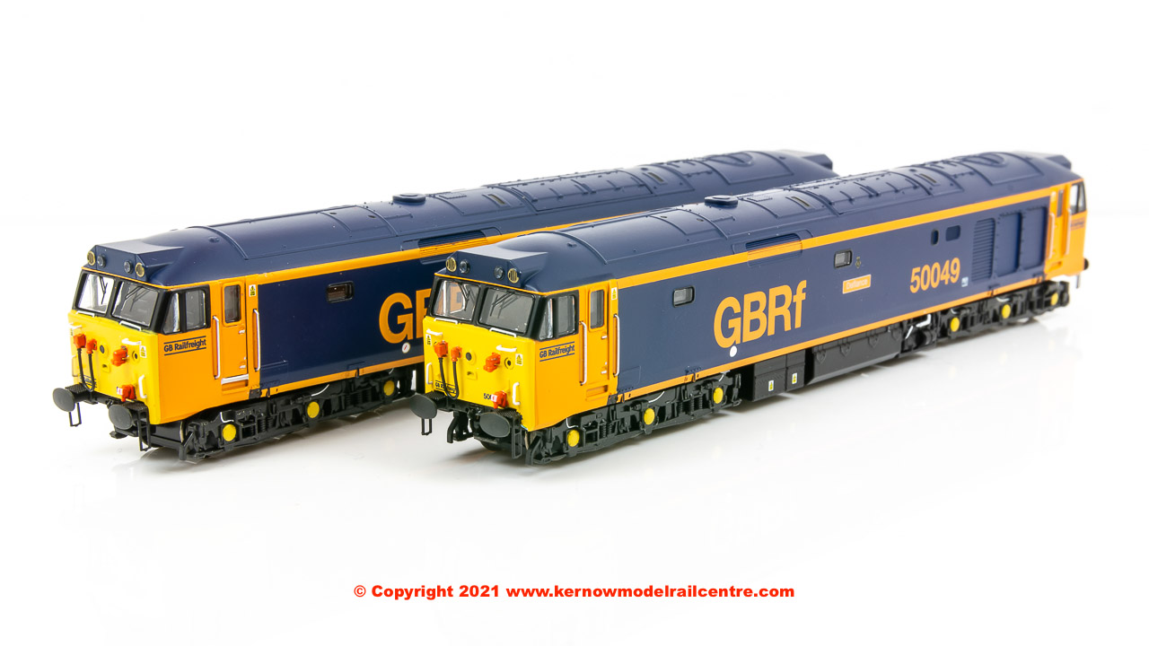 2D-002-KM1D WSL Dapol Class 50 GBRf Twin Pack Defiance/Hercules