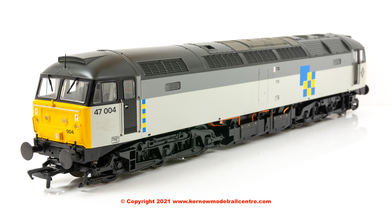 35-418 WSL Bachmann Class 47/0 47004 BR Railfreight Construction