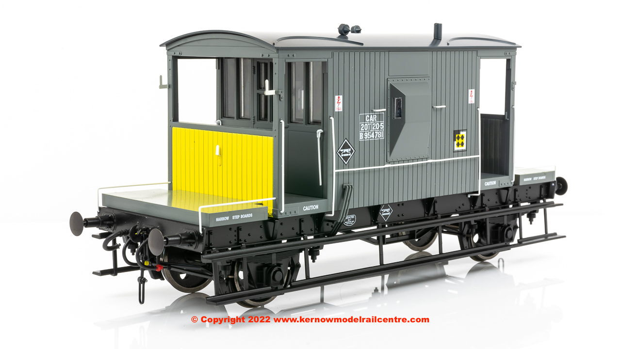 7F-200-013 Dapol BR Standard 20 Ton Brake Van number B954781