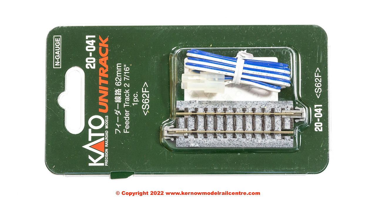 20-041 Kato Ground Level 62mm Single Feeder Track