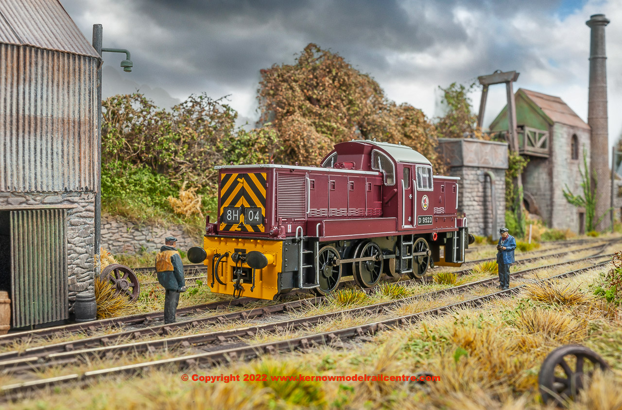 Boxed Heljan BR Maroon Class 14 D9523 *PRO WEATHERED LOOK*** DCC Ready