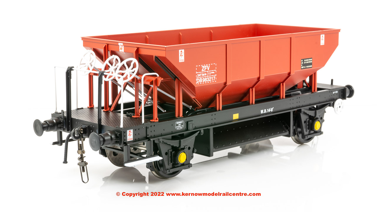4383 Heljan Dogfish Gulf Red ZFV DB983217