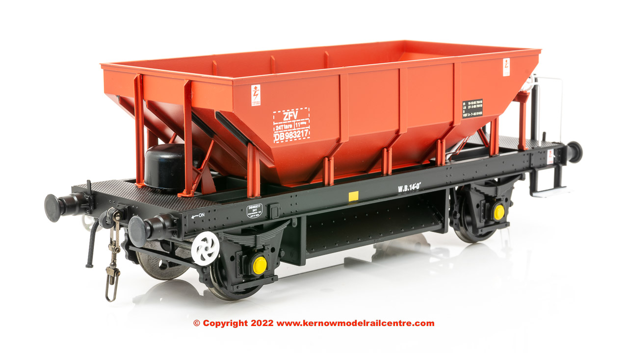 4383 Heljan Dogfish Gulf Red ZFV DB983217