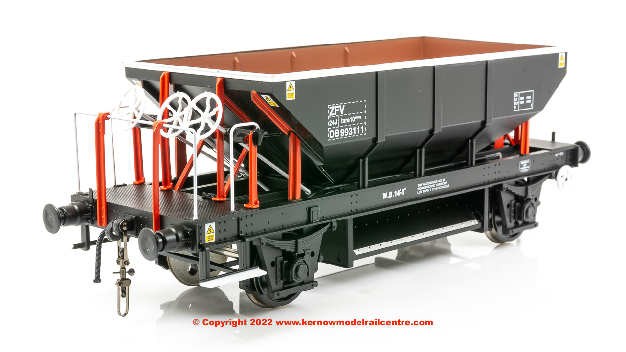 4388 Heljan Dogfish Loadhaul black/orange DB993111