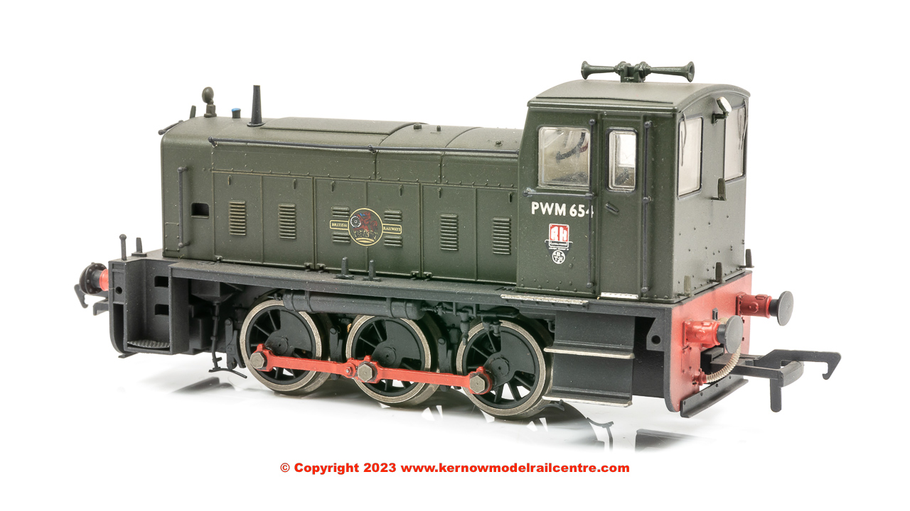 K2401 Heljan Ruston 165DE PWM Diesel - PWM654 - BR Green