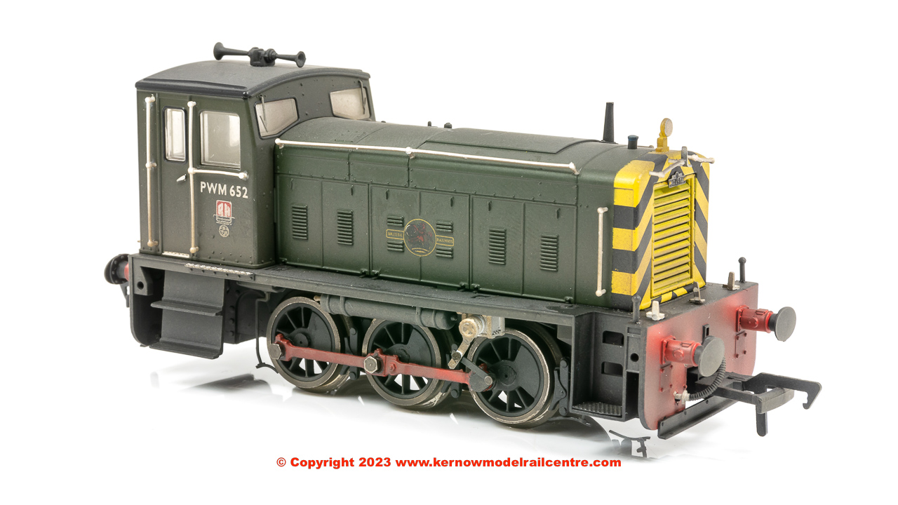 K2402 Heljan Ruston 165DE PWM Diesel - PWM652 - BR Green