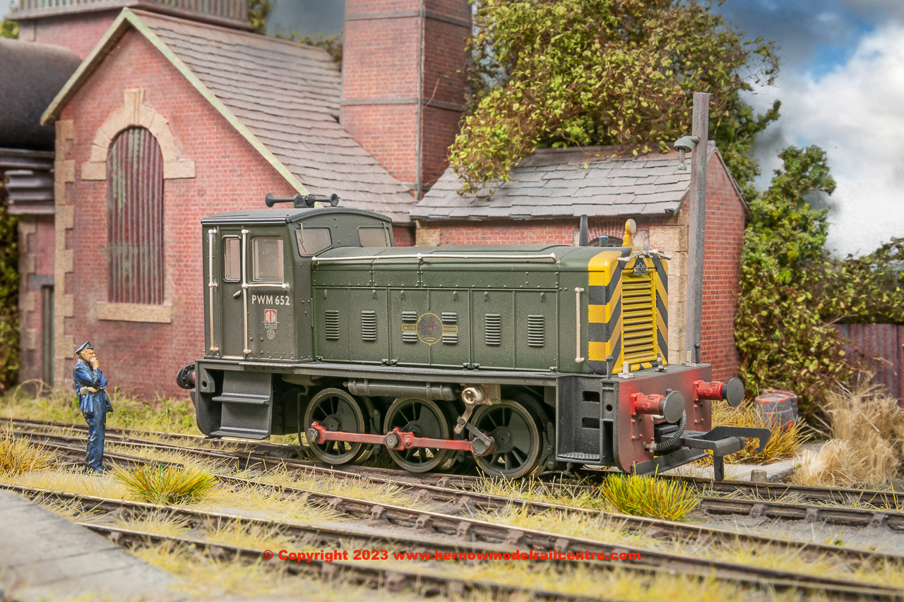 K2402 Heljan Ruston 165DE PWM Diesel - PWM652 - BR Green