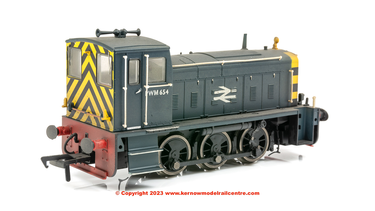 K2404 Heljan Ruston 165DE PWM Diesel - PWM654 - BR Blue