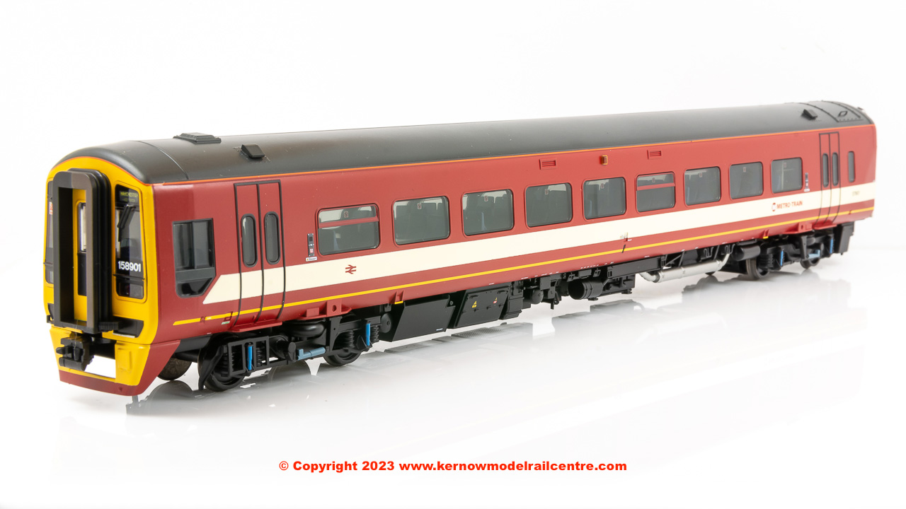 31-502ASF WSL Bachmann Class 158 2-Car DMU 158901 BR WYPTE Metro