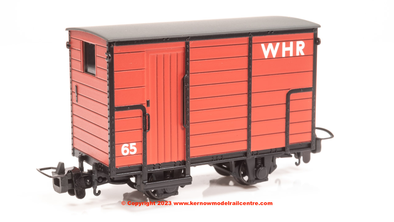 393-102 Bachmann RNAD Enclosed-End Brake Van WHR Red