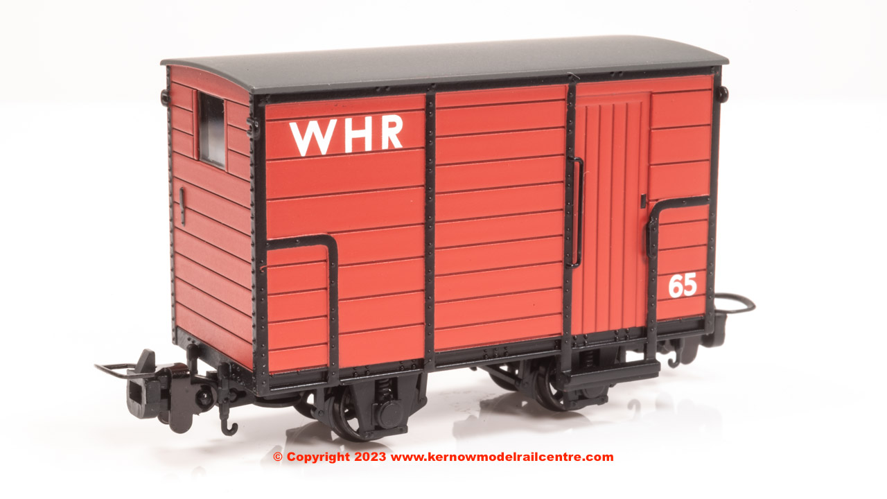 393-102 Bachmann RNAD Enclosed-End Brake Van WHR Red