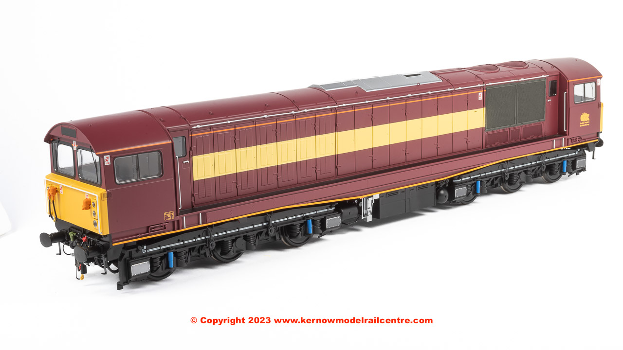 5854 WSL Heljan Class 58 Diesel Loco - EWS - unnumbered