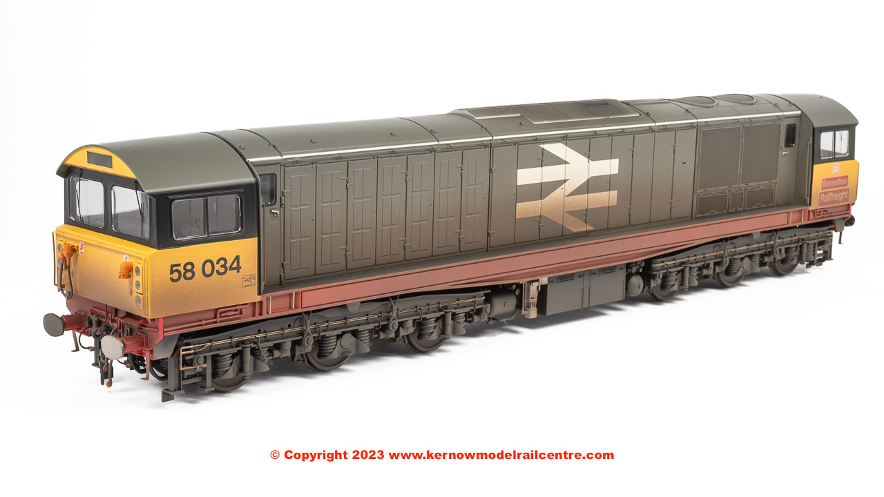 5855 WSL Heljan Class 58 Diesel Loco - 58 034 Bassetlaw