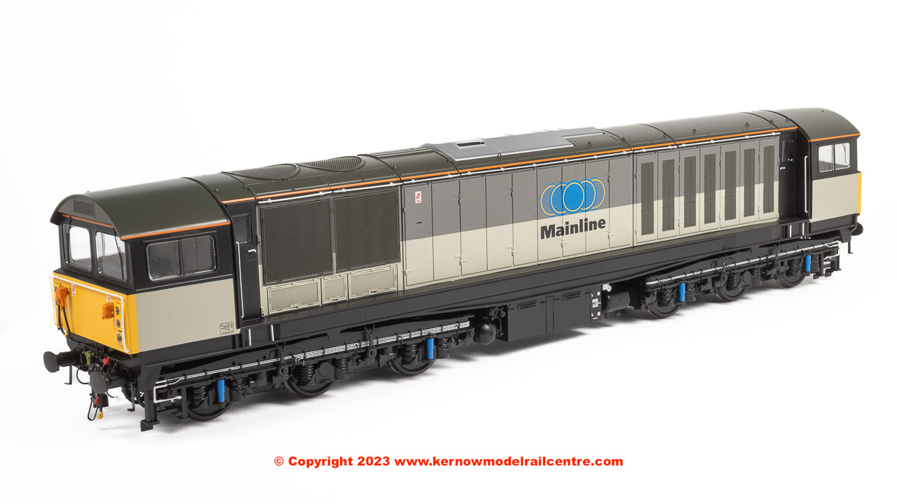 5857 WSL Heljan Class 58 Diesel Loco - Mainline Grey unnumbered