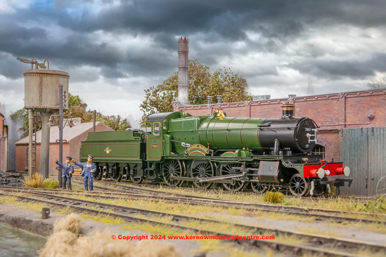 4S-001-014D Dapol 78xx Manor Steam Loco - 7802 Bradley Manor