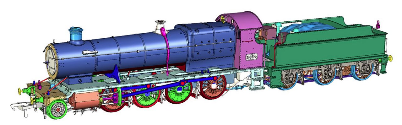 4S-009-003S Dapol 28xx Steam Loco number 2854 Great Western