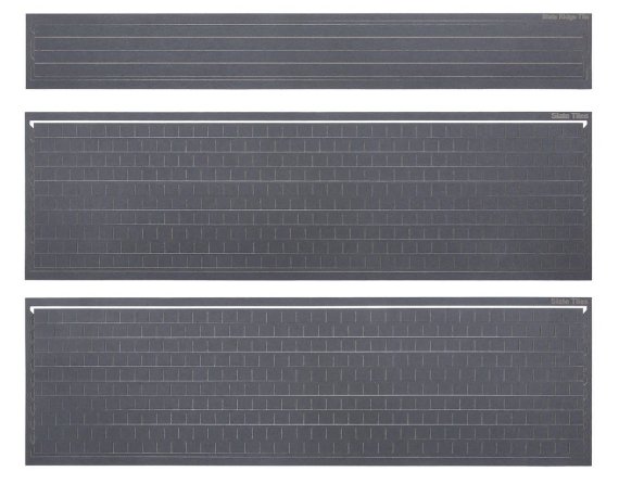 7C-003-001 Dapol Kitmaster Roof Slate Strips
