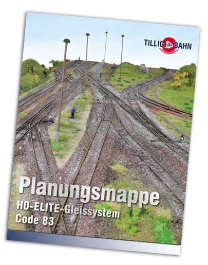 9620 Tillig Track planning templates for the HO Elite Track