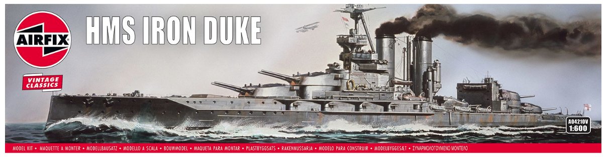 A04210V Airfix Vintage Classics HMS Iron Duke (1:600 Scale)