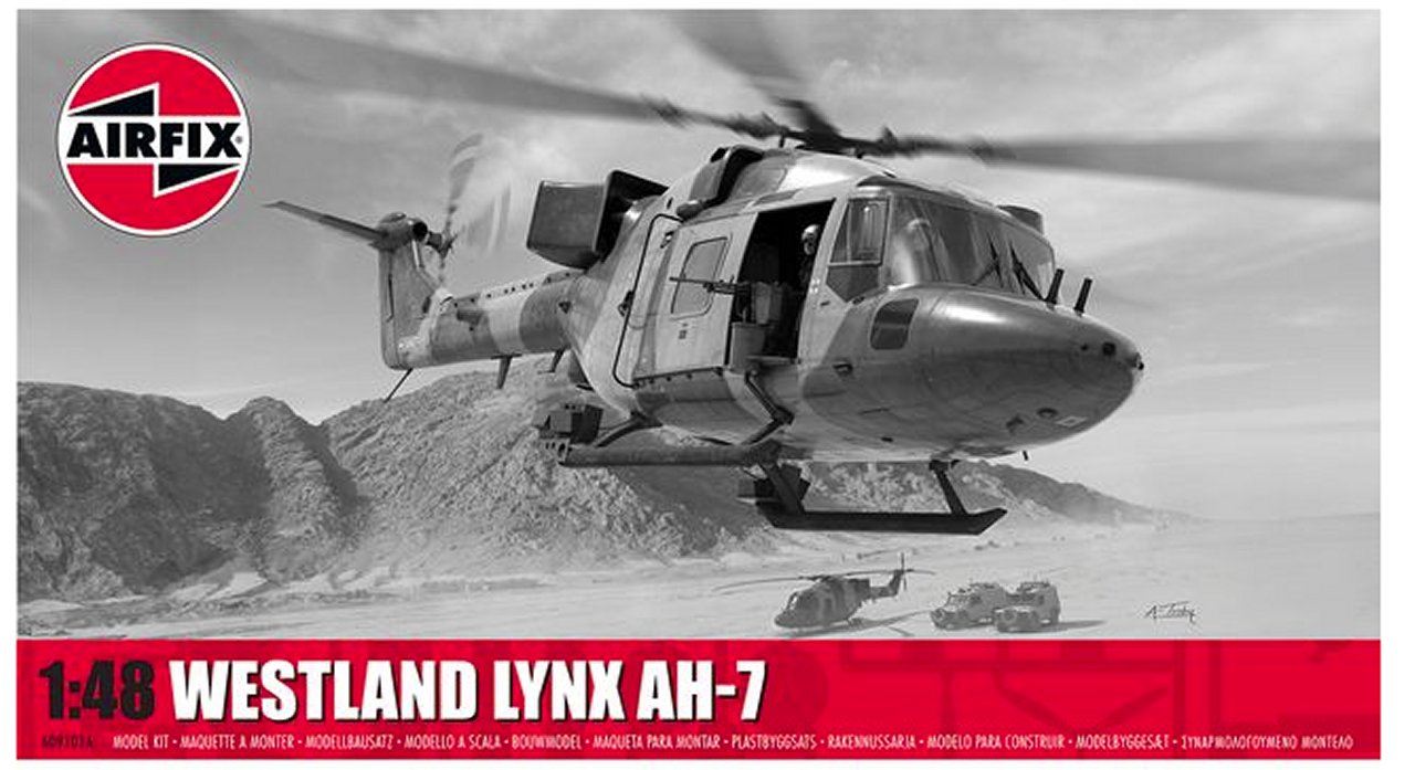 A09101A Airfix Westland Lynx AH-7 1:48 Scale Kit