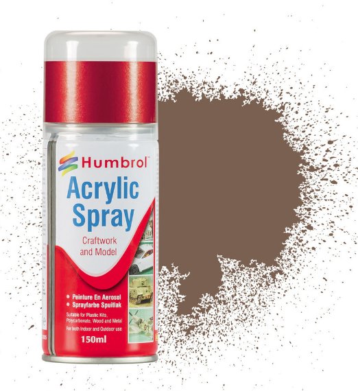 AD6029 # Humbrol Number 29 150 ml acrylic paint matt dark earth