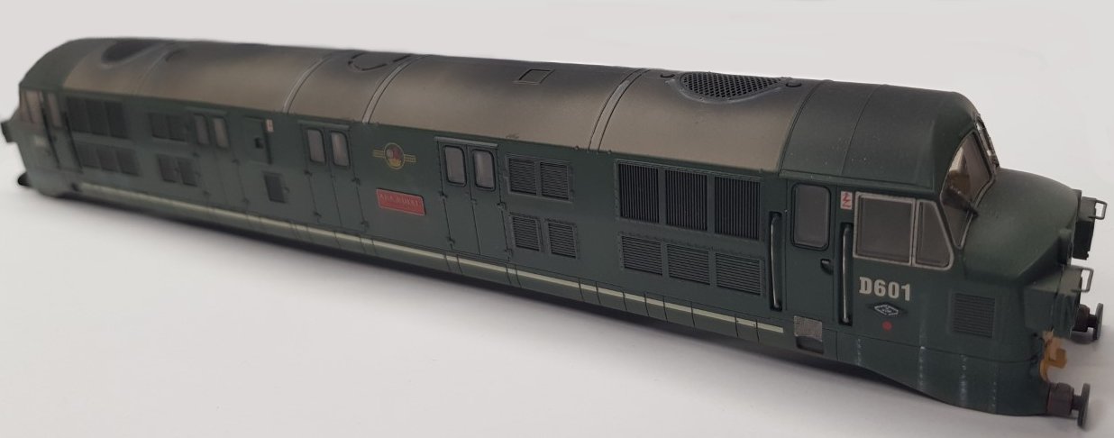K2600-1H D601 Class 41 Warship Diesel Body Full Ark Royal (W)