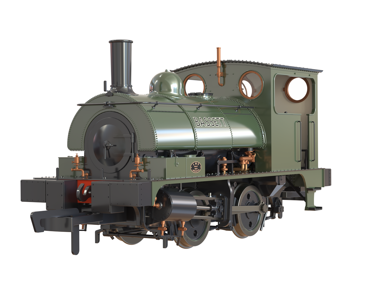 C1023S Clark Railworks L&Y Class 21 Pug 'Bassett'