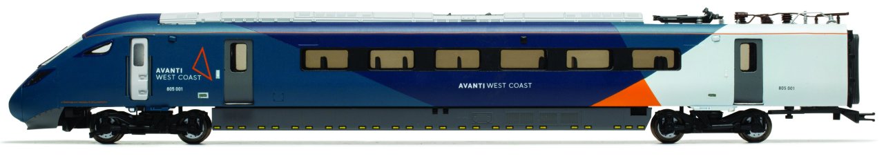 R30443 Hornby Avanti West Coast Class 805 - 5 Car Train Pack