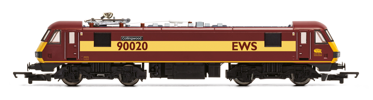 R30528 Hornby Railroad EWS Class 90 Collingwood 90020