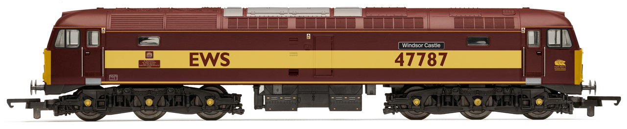 R30541TXS Hornby Railroad EWS Class 47 Windsor Castle 47787 - So