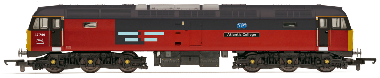 R30543 Hornby Railroad RES Class 47 RES Atlantic Collage 47749