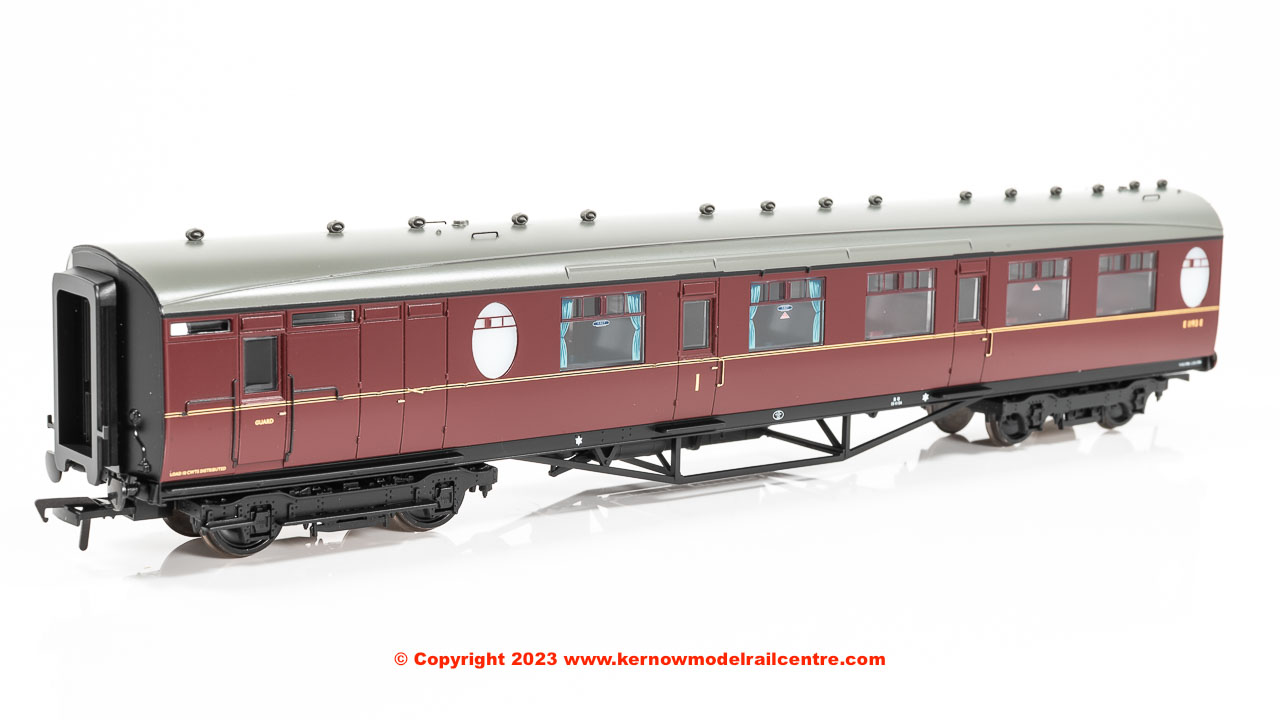 34-437A Bachmann LNER Thompson Brake Composite Corridor Maroon