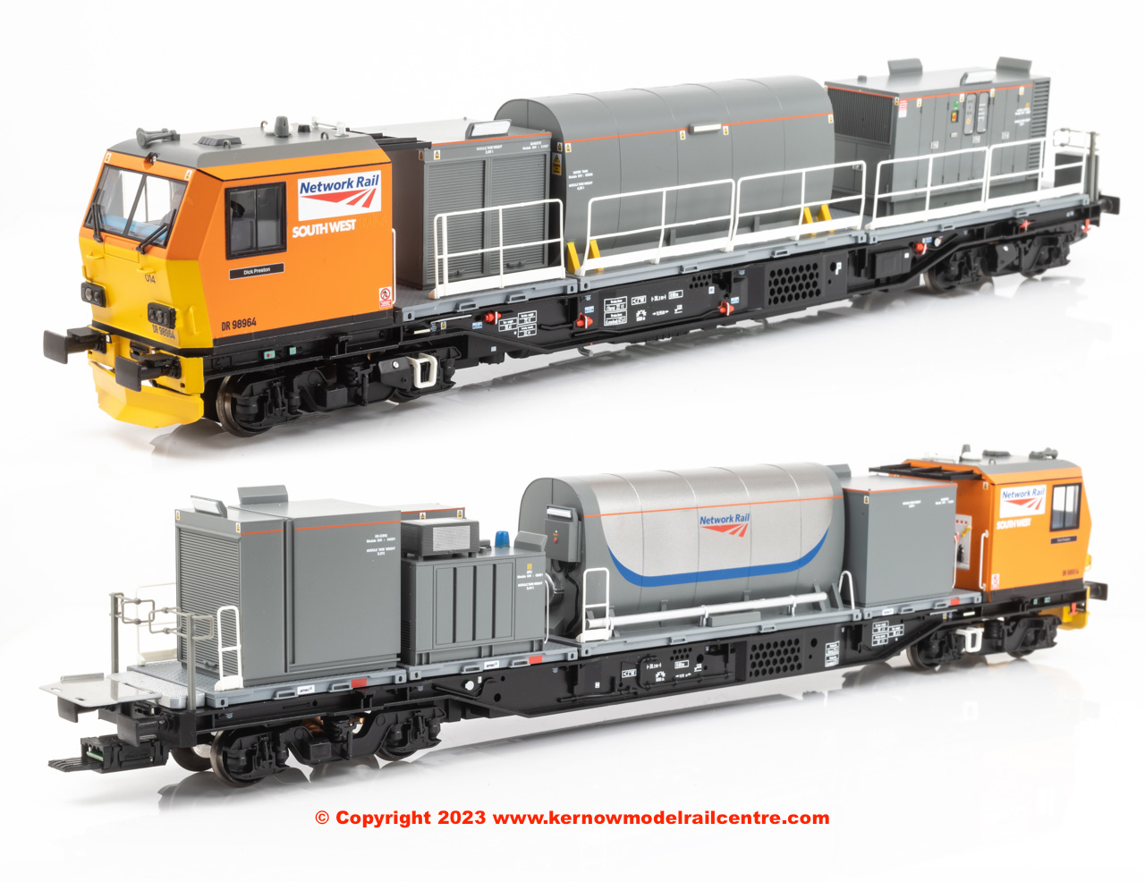 31-579 Bachmann Windhoff MPV 2-Car Set Network Rail Orange