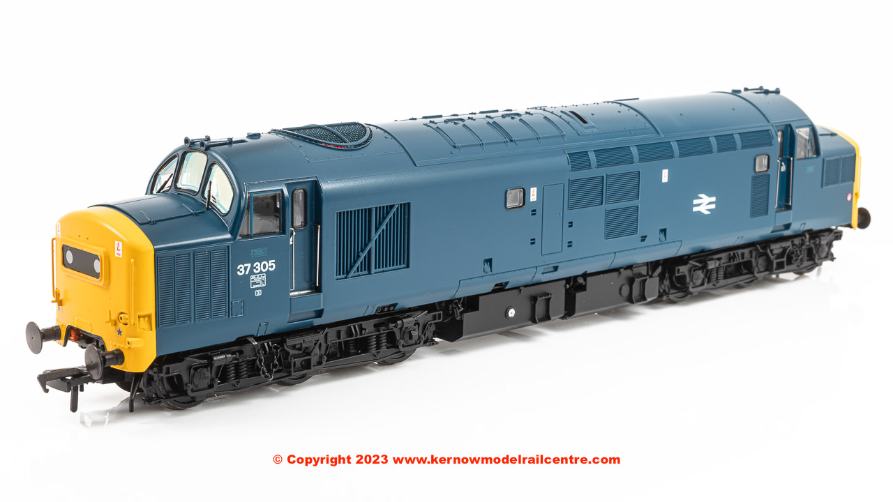 35-303SFX Bachmann Class 37/0 Centre Headcode 37305 BR Blue