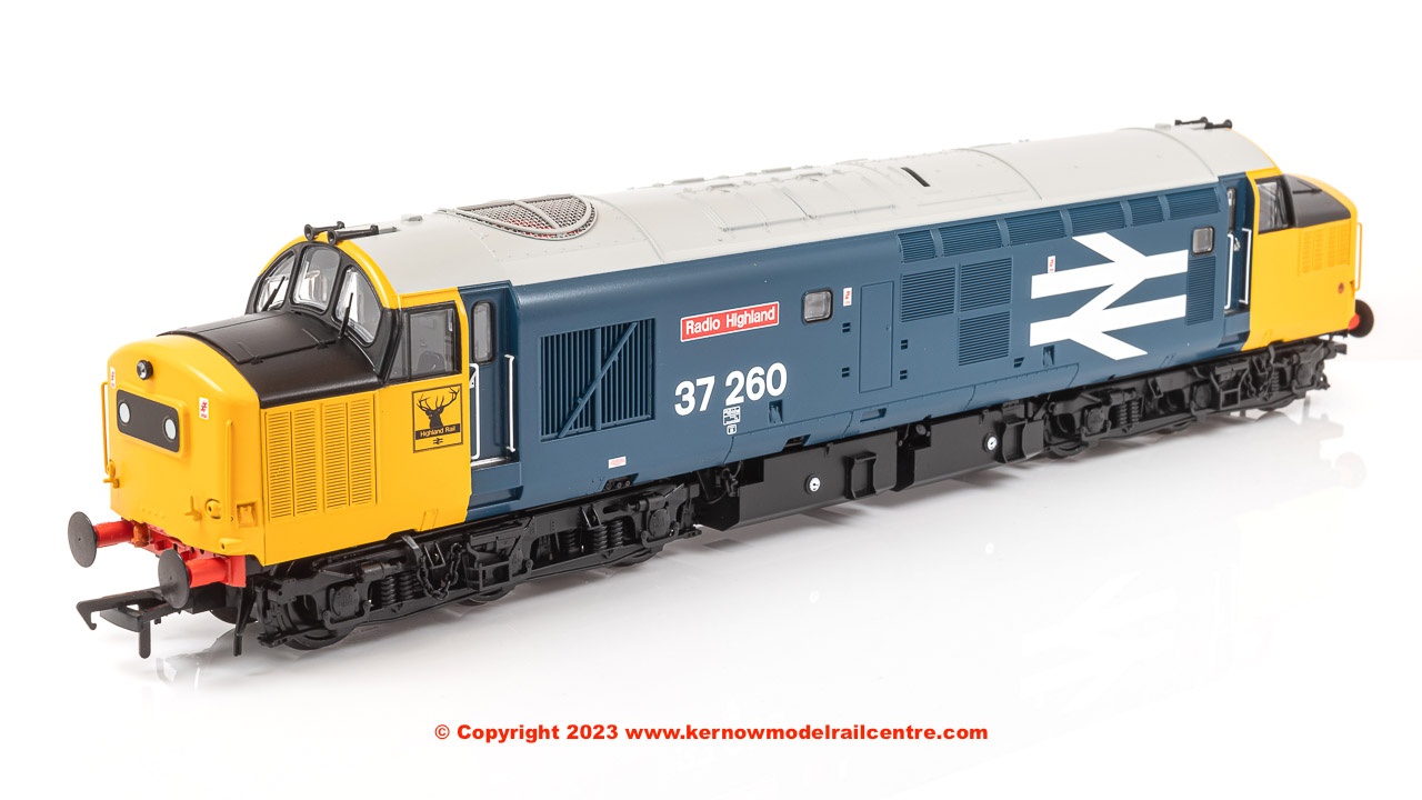 35-309SF Bachmann Class 37 Centre Headcode 37260 Radio Highland
