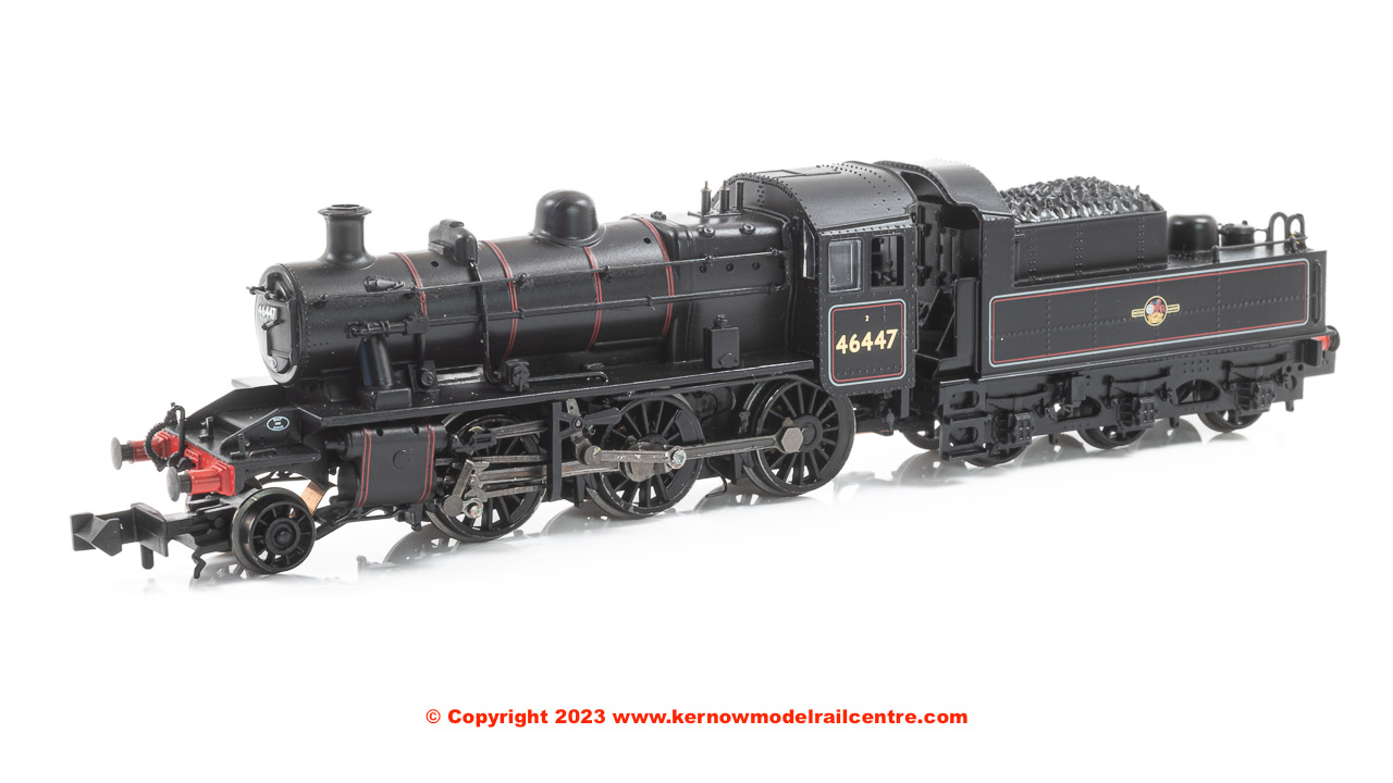 372-628ASF WSL Graham Farish LMS Ivatt 2MT 46447 BR Lined Black