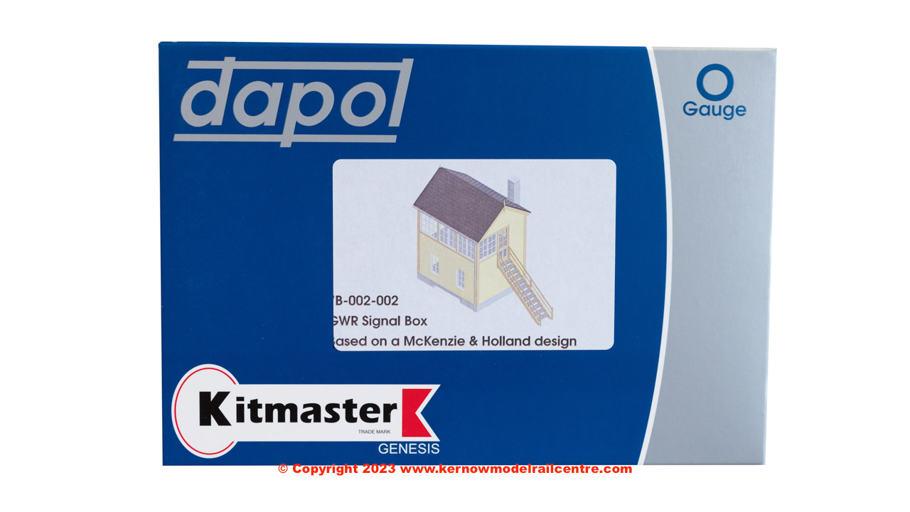 7B-002-002 Dapol GWR Signal Box (McKenzie & Holland Design) Kit