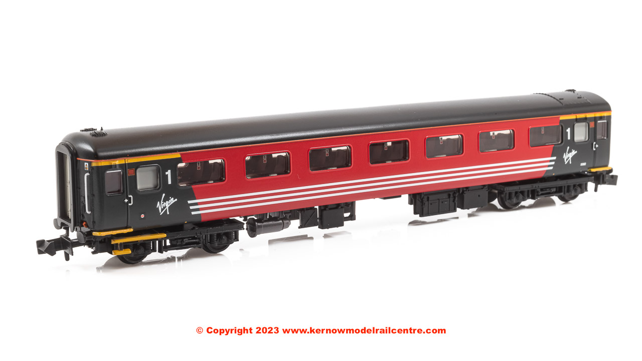 374-764 Graham Farish BR Mk2F FO First Open Virgin Train