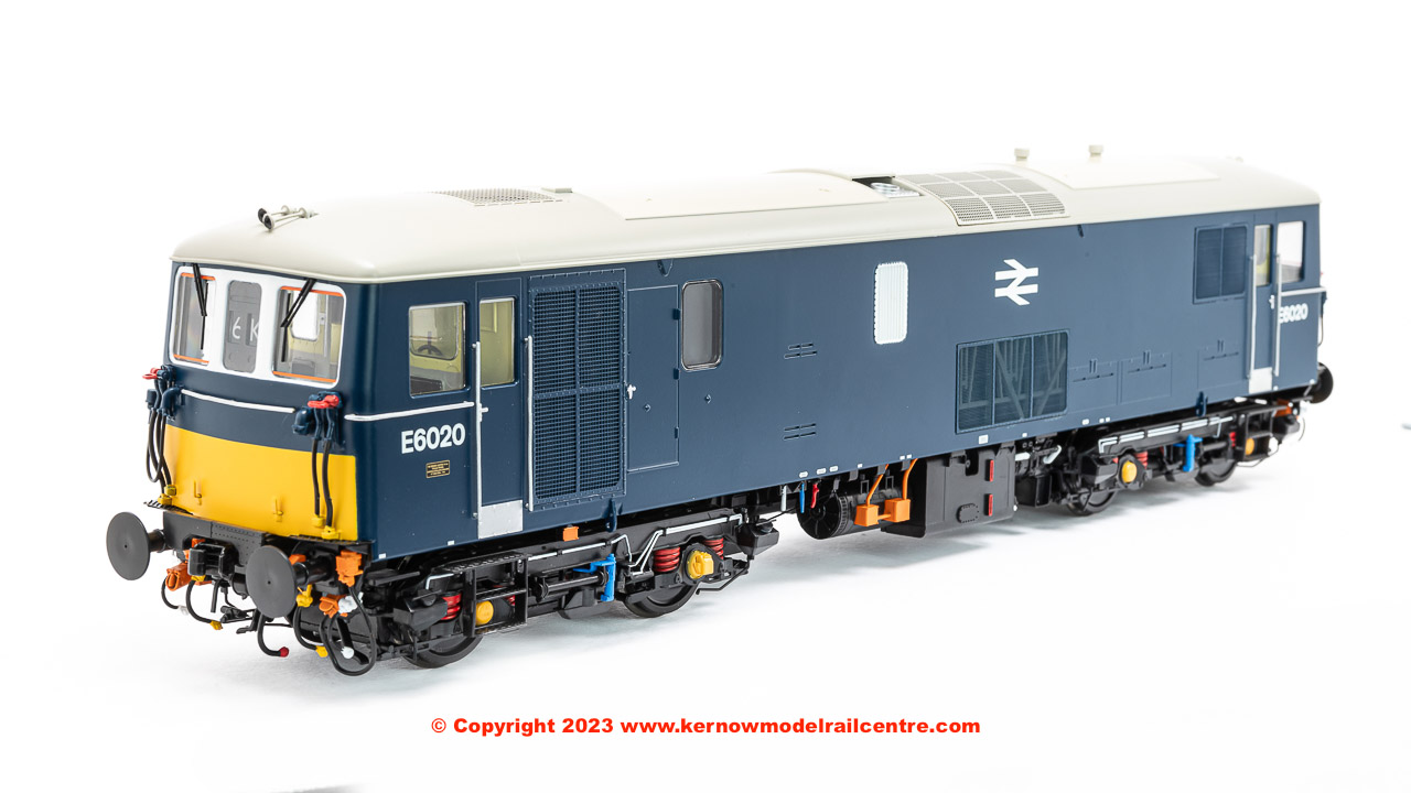 7301 WSL Heljan Class 73 Electro-Diesel number E6020 in BR Blue