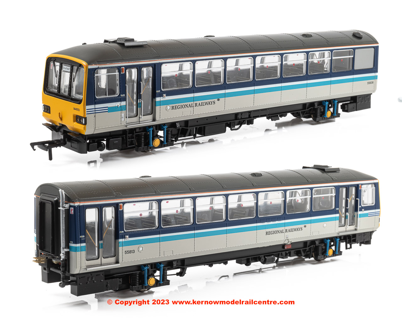 E83032 EFE Rail Class 144 2-Car DMU 144013 BR Regional Railways