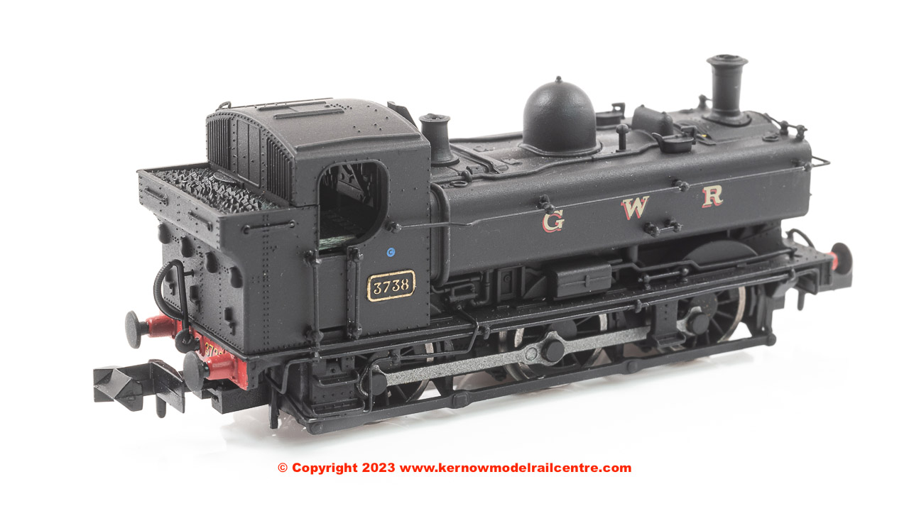 2S-007-032 Dapol 0-6-0 Pannier Tank - 3738 - GWR Black