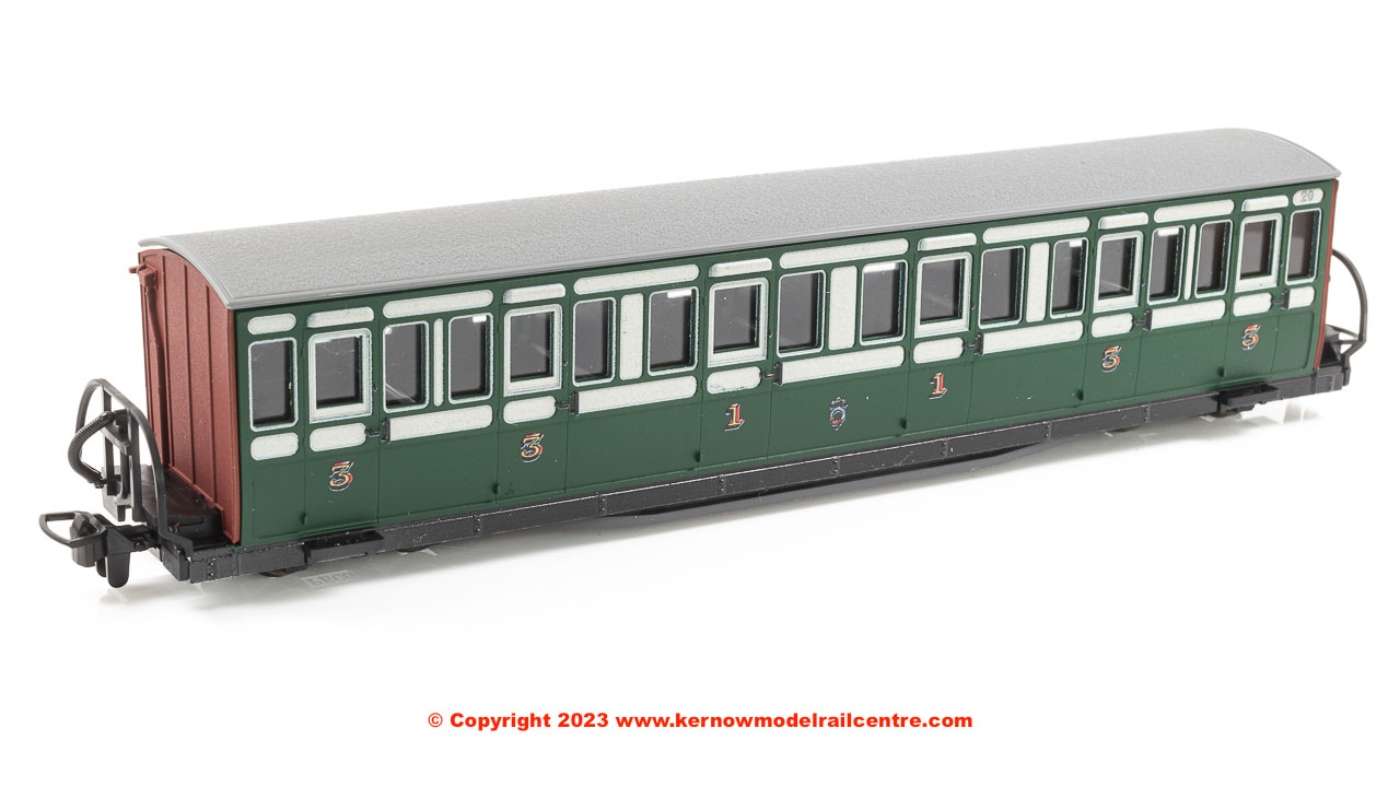 GR621B Peco FR Long Bowsider Bogie Coach number 20