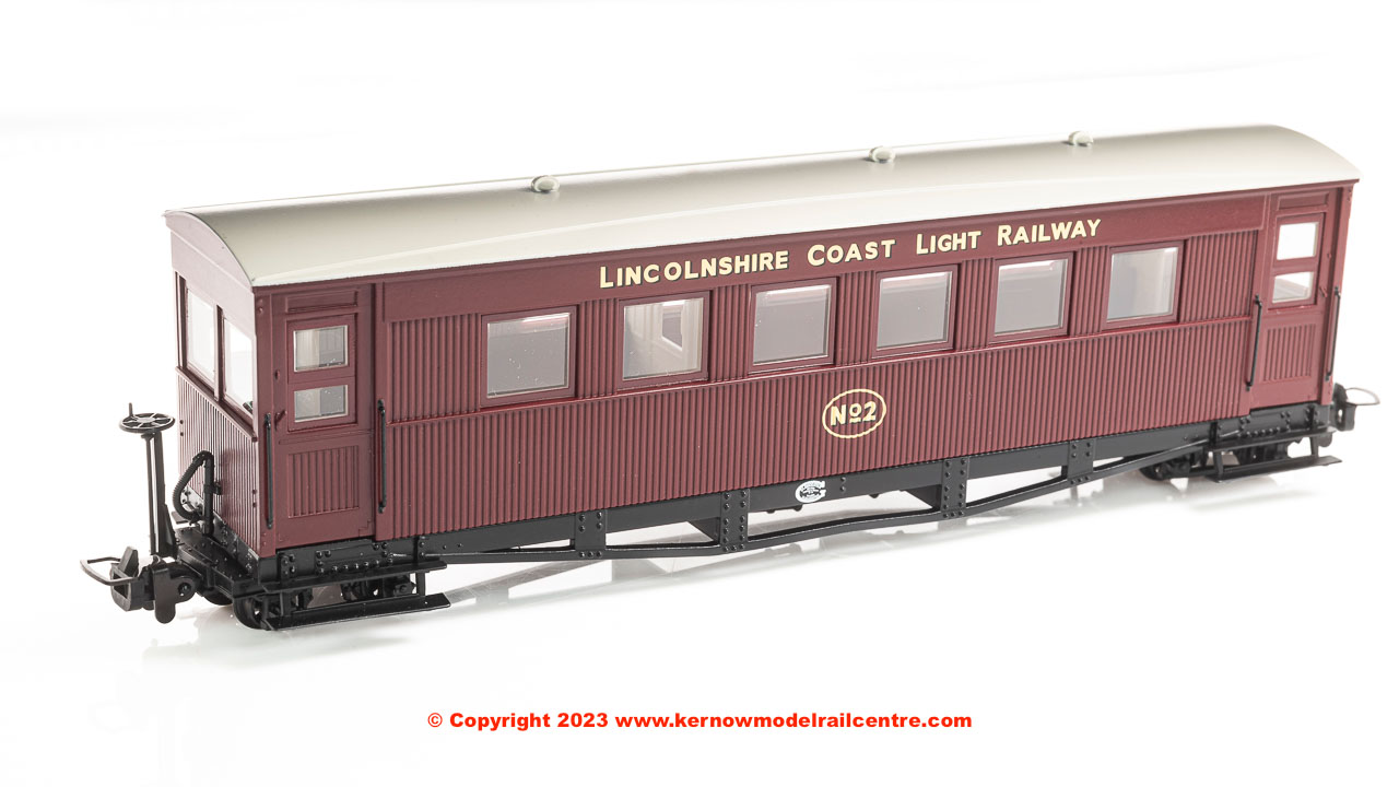 394-028 Bachmann Narrow Gauge Gloucester Bogie Coach
