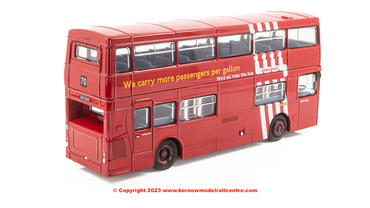 25711 Exclusive First Editions Daimler DMS Double Decker Bus