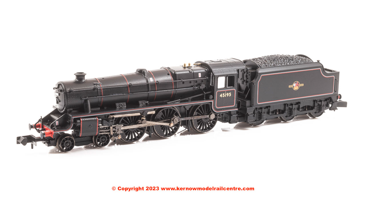 372-137A Graham Farish LMS 5MT Black 5 45195 BR Lined Black