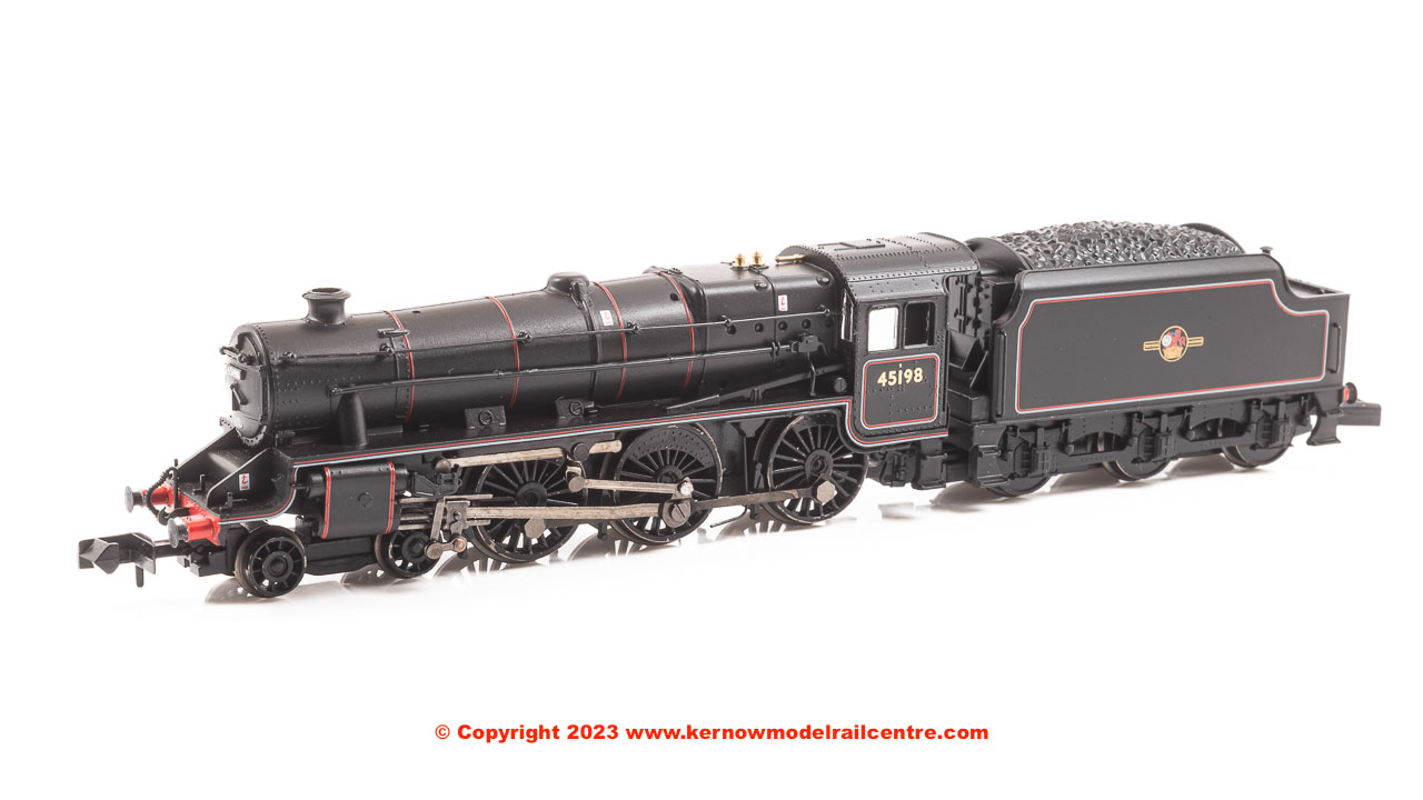 372-137B Graham Farish LMS 5MT Black 5 45198 BR Lined Black