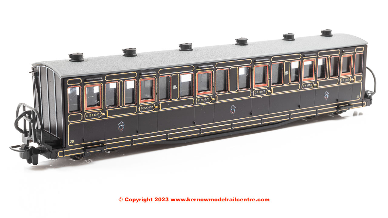 GR620B Peco FR Long Bowsider Bogie Coach - Victorian 20