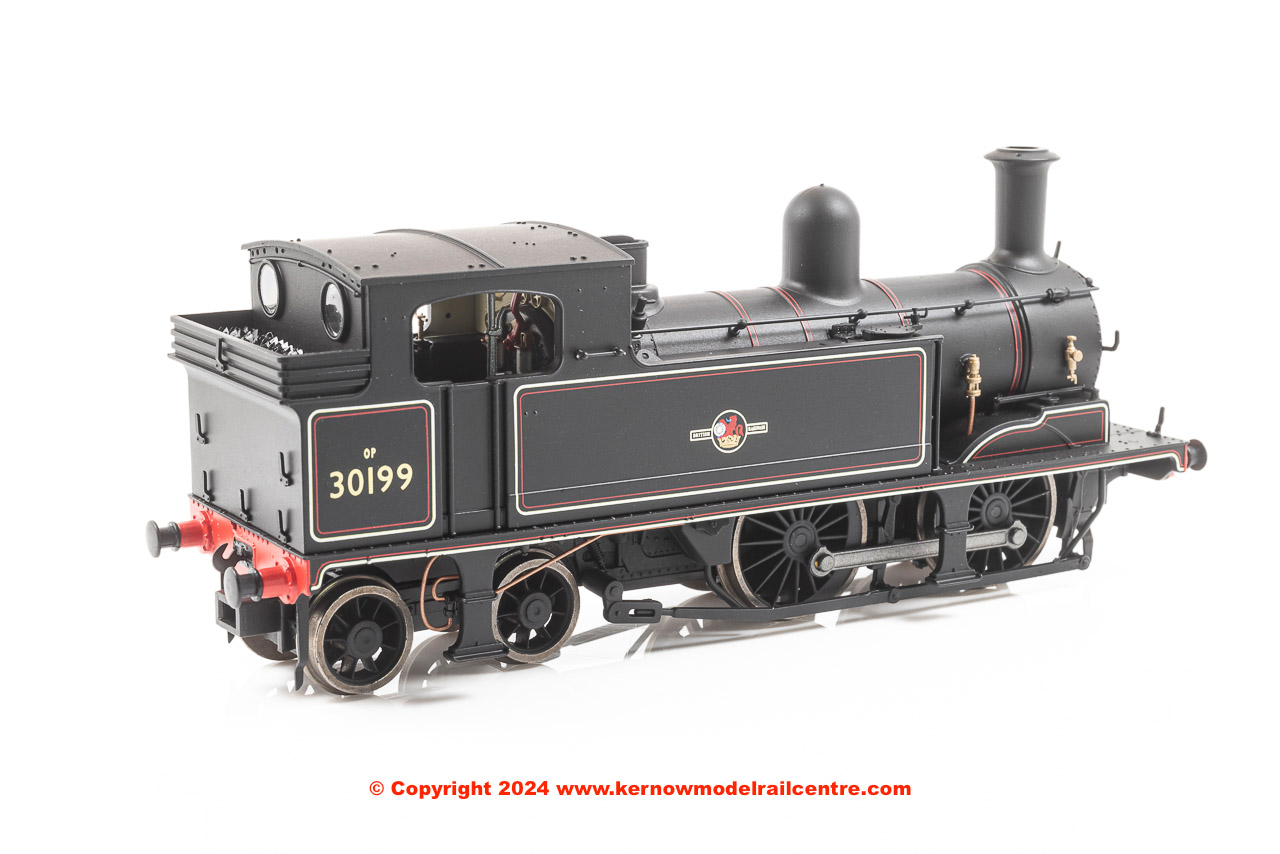 E85018 EFE Rail LSWR Adams O2 30199 BR Lined Black (Late Crest)